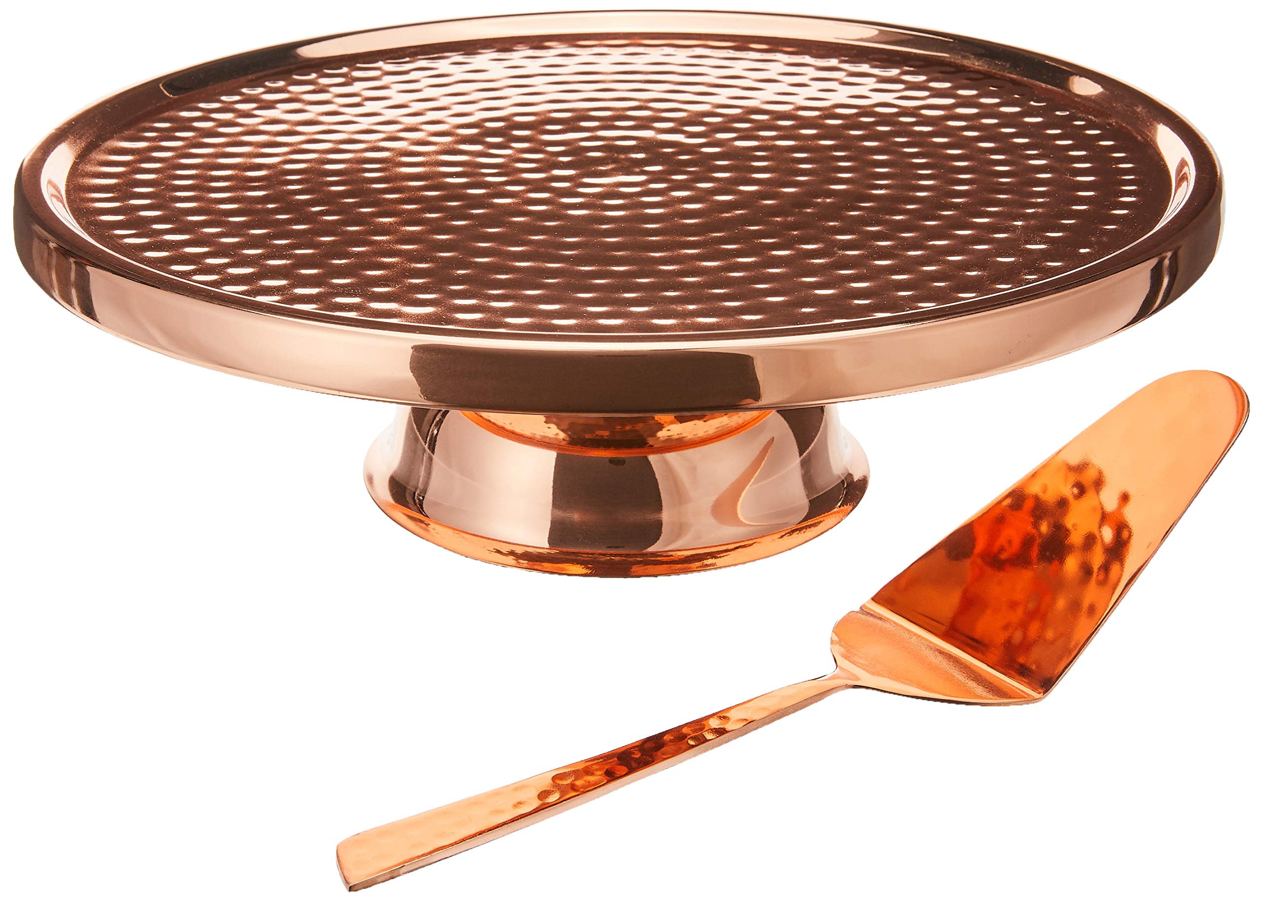 Godinger Cake Stand/Server, Copper Finish C80 - Walmart.com