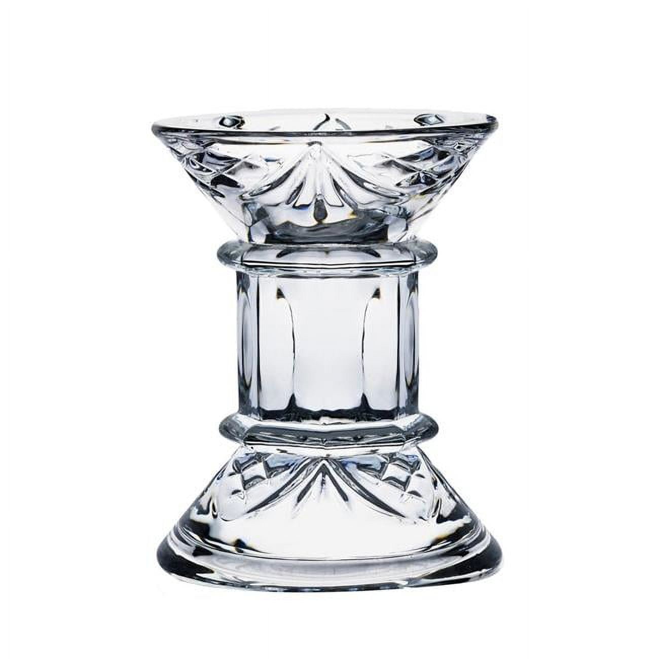 Godinger Dublin Crystal Pillar Holder with Candle - Walmart.com
