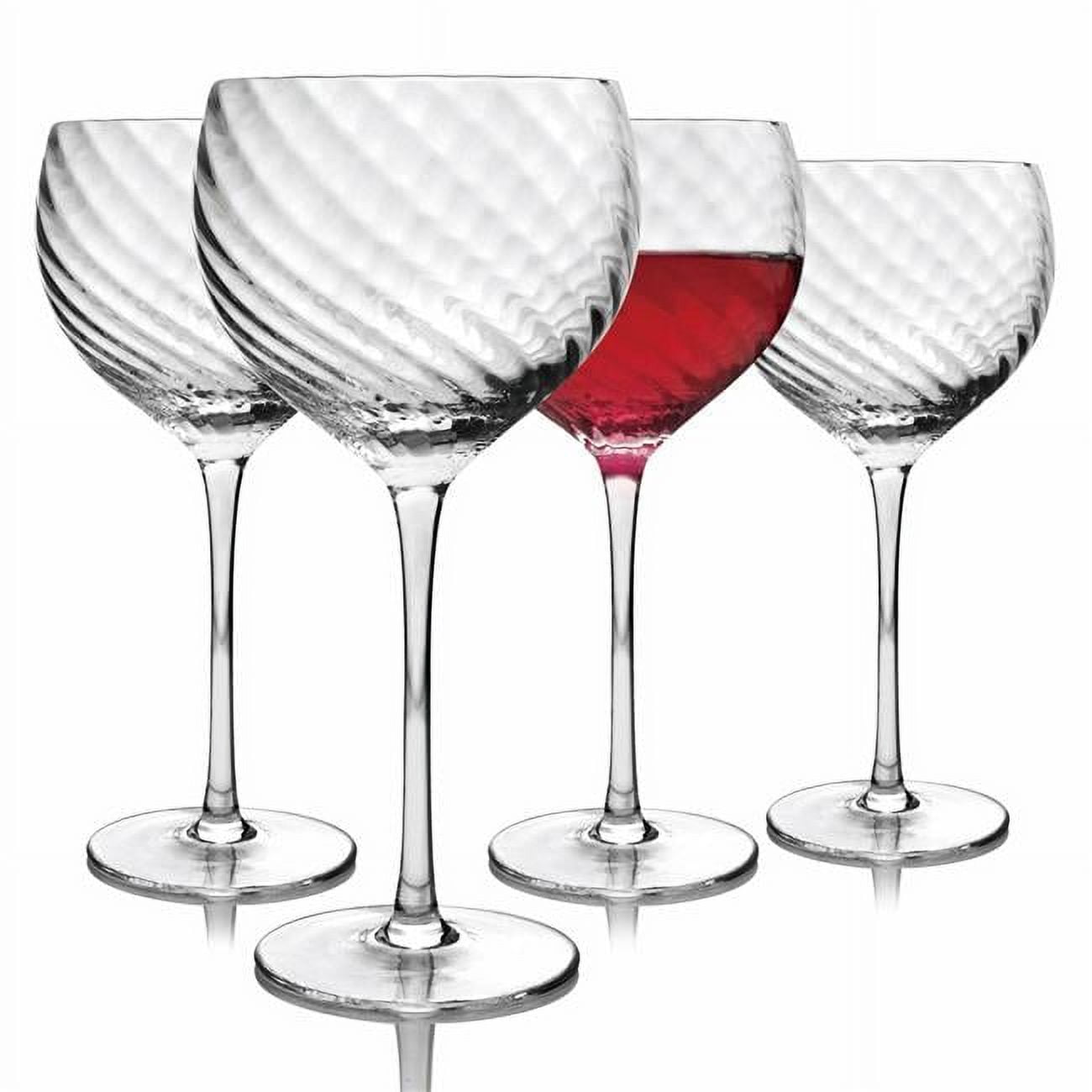 Godinger Infinity Red Wine Glass, Clear - Set of 4 - Walmart.com