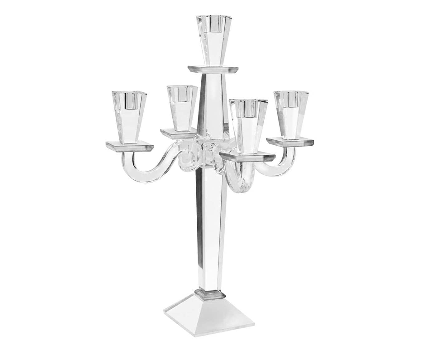 Godinger Candle Holder 5 Arm Candelabra Decoration Table Centerpieces ...