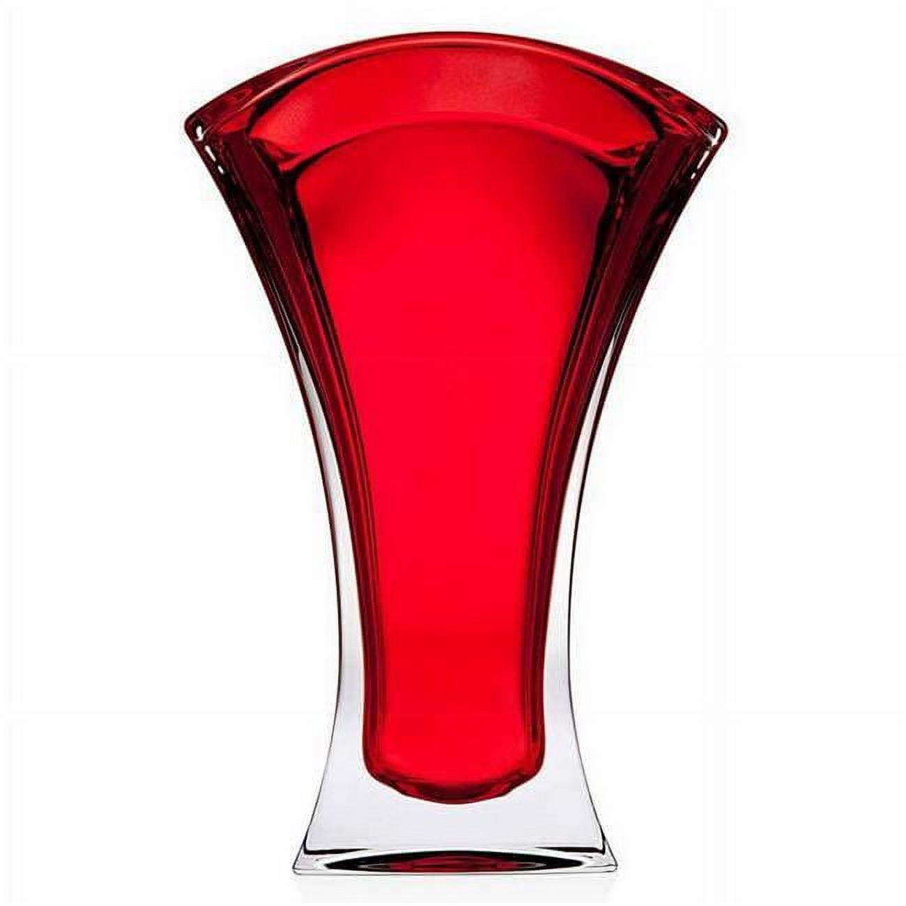 Godinger R11-99271 Luna Red Vase - Walmart.com