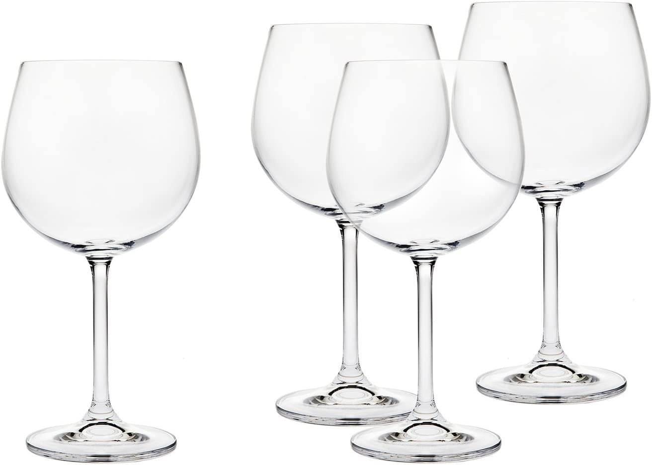 Godinger Meridian 19 Oz. Balloon Goblets - Set of 4 - Walmart.com