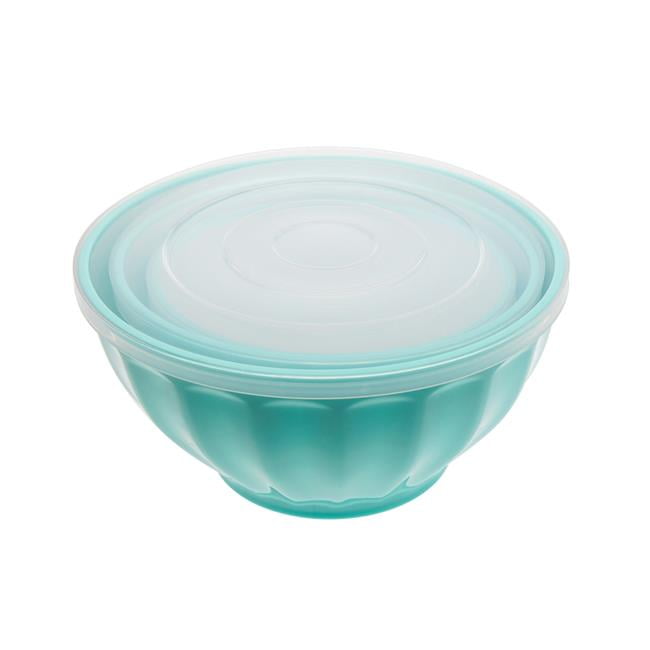 Godinger Polypropylene Teal Mixing Bowls - Set of 3 - Walmart.com