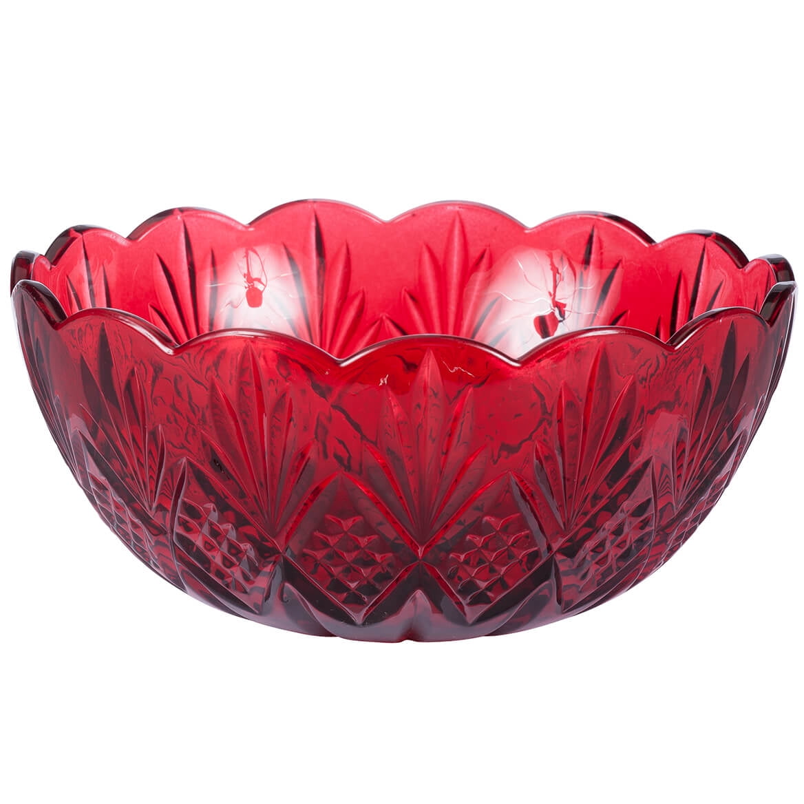 Free Shipping! Godinger Silver Art Co., Ltd Dublin Red Serving Bowl ...