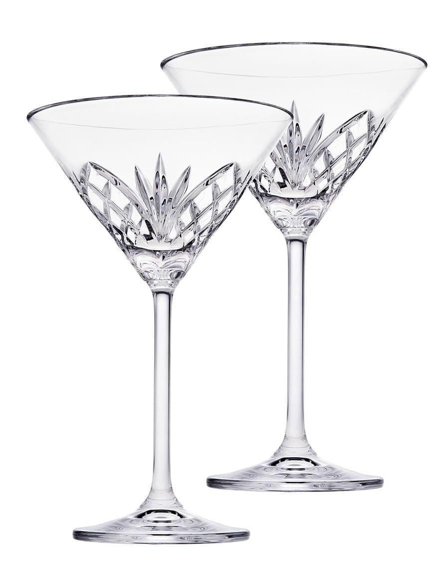 Godinger Stem Martini Glasses - Barware and Glassware - Elegant and ...