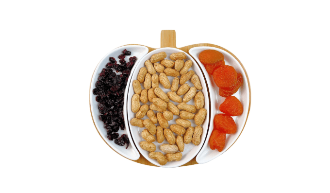 Godinger Wooden Pumpkin Board with Ceramic Inserts - Walmart.com