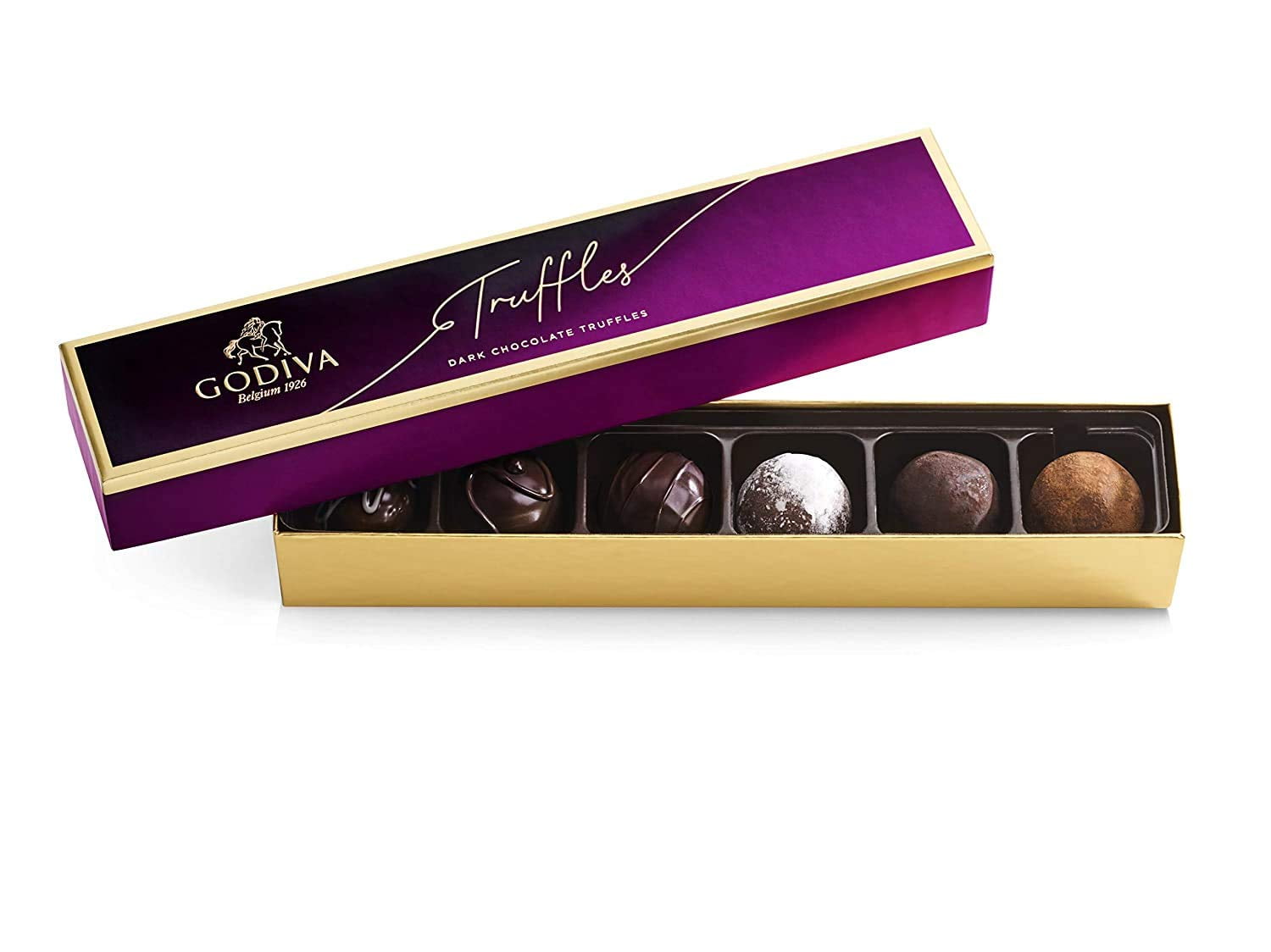 Godiva Chocolatier Assorted Dark KEF28 Chocolate Truffle Gift Box for Birthday, Thank You ...