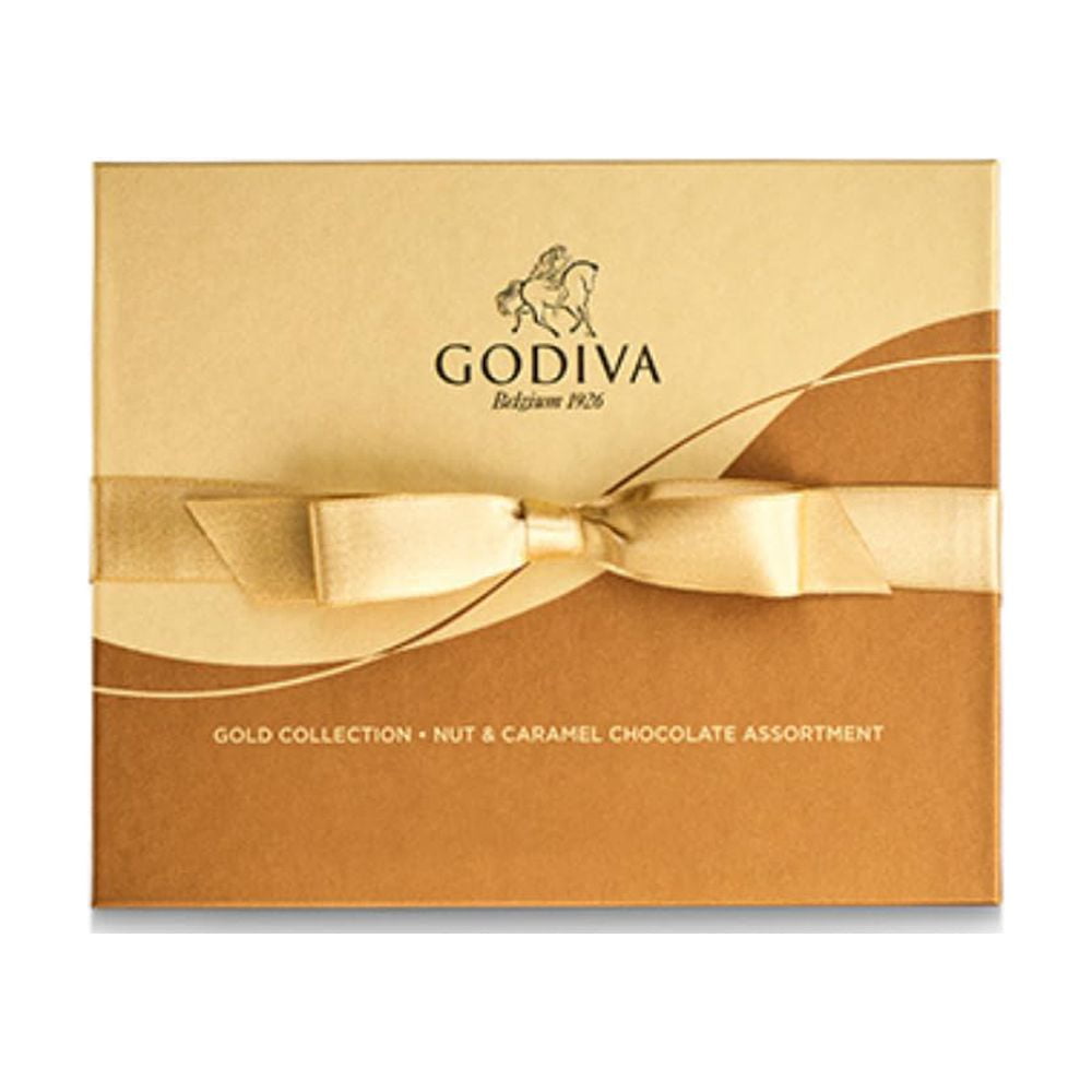 Godiva Chocolatier Gourmet ChocolateCandy Gold Gift Box - 18-Piece ...