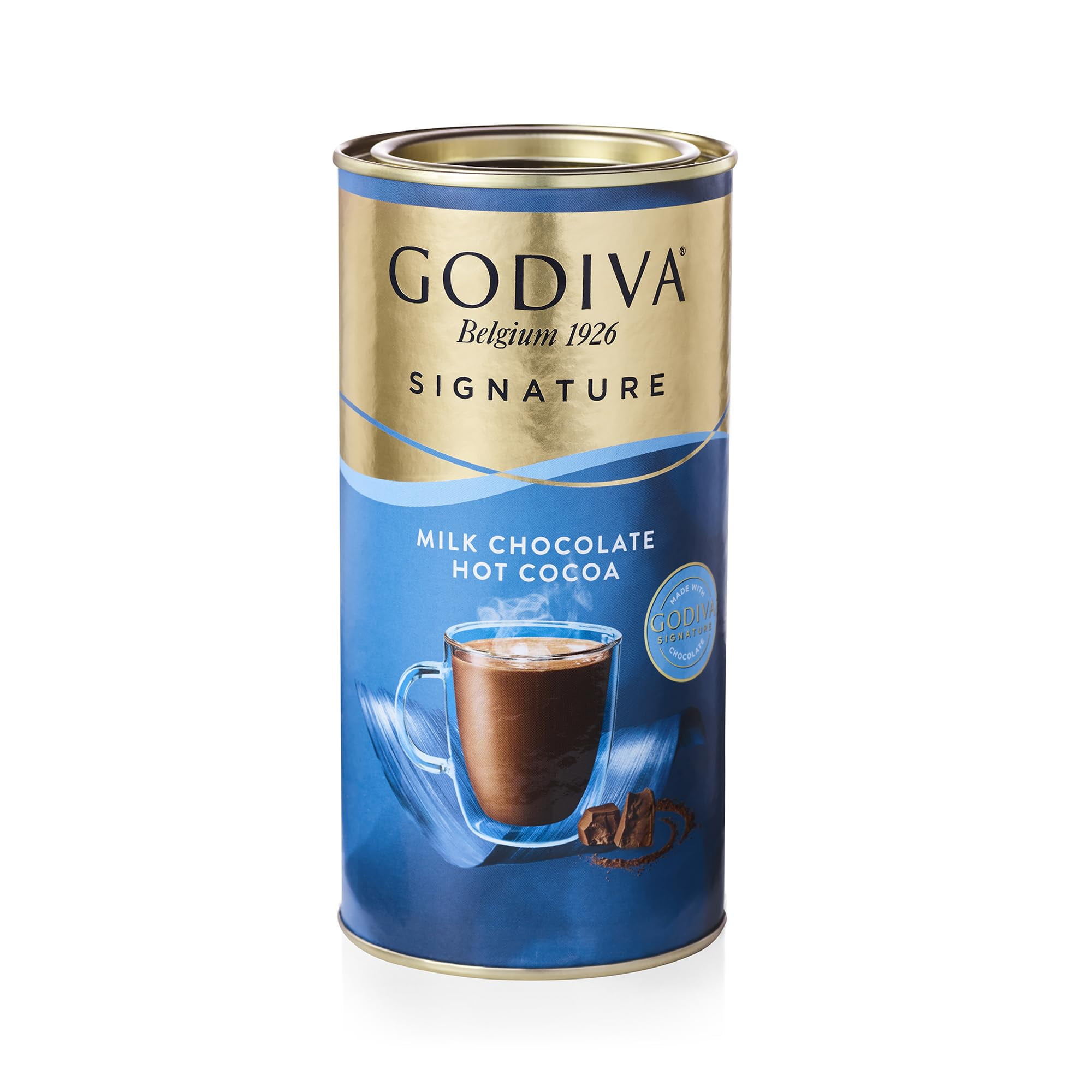 Godiva Chocolatier Milk Chocolate Cocoa Canister - Walmart.com