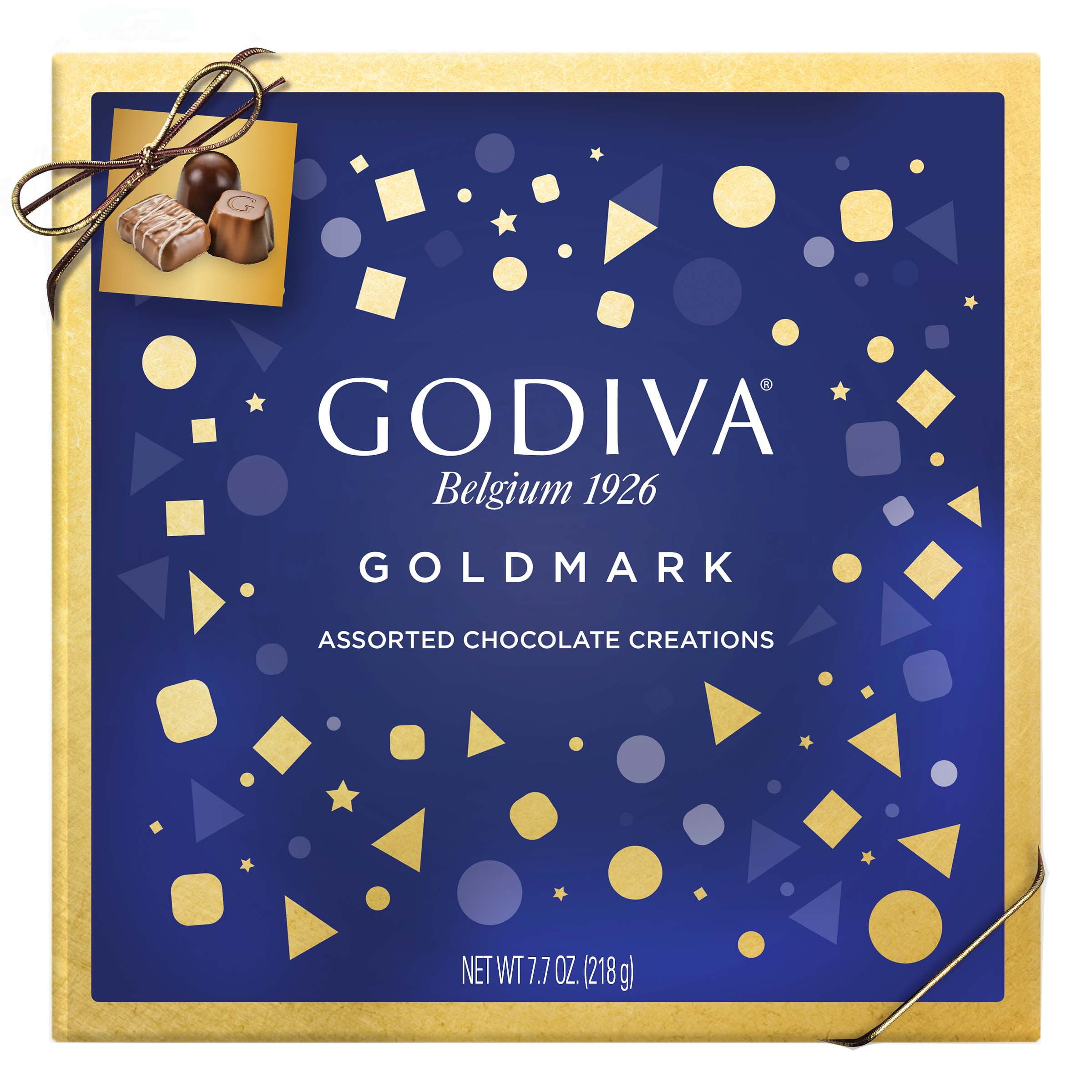 Godiva Goldmark Assorted Chocolate Creations Gift Box - 18 pc - 7.7 oz ...