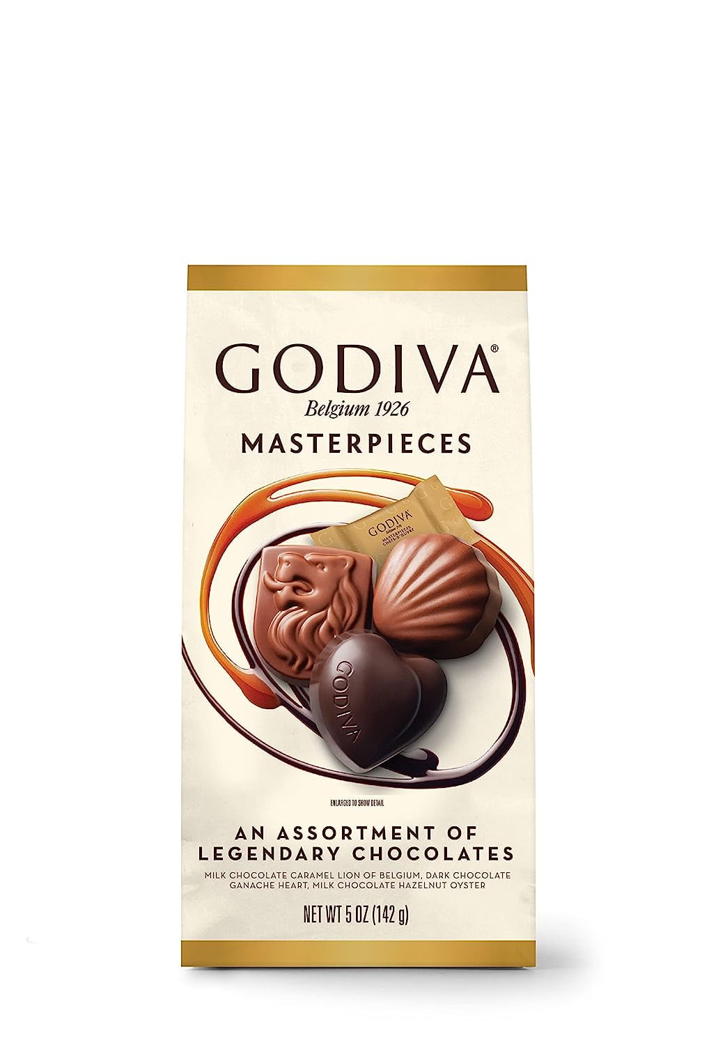 Godiva Masterpieces Assorted Chocolates, 5 oz - Walmart.com