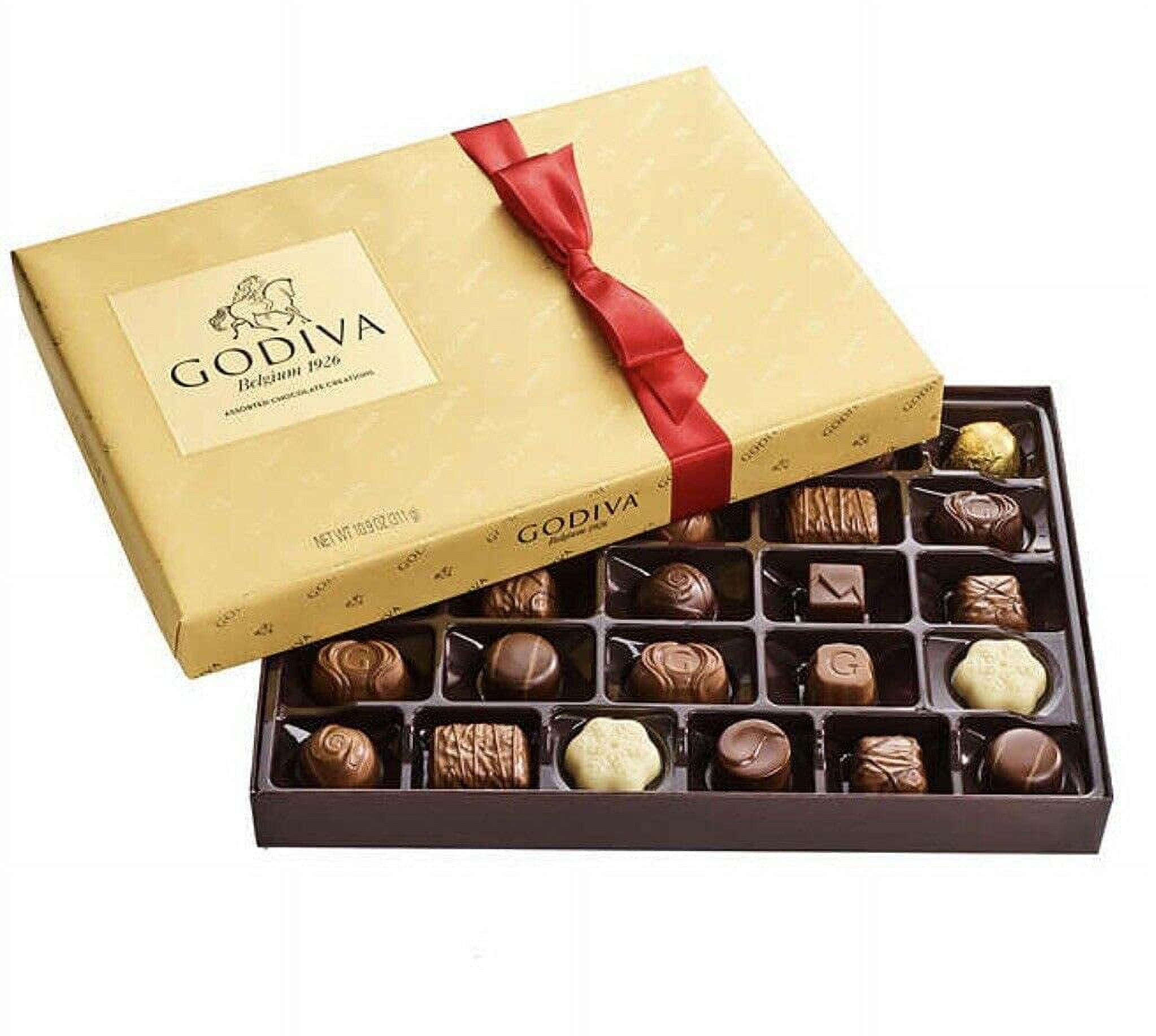 Godiva Belgium Goldmark Assorted Chocolates, 10.9 OZ, Made in USA ...