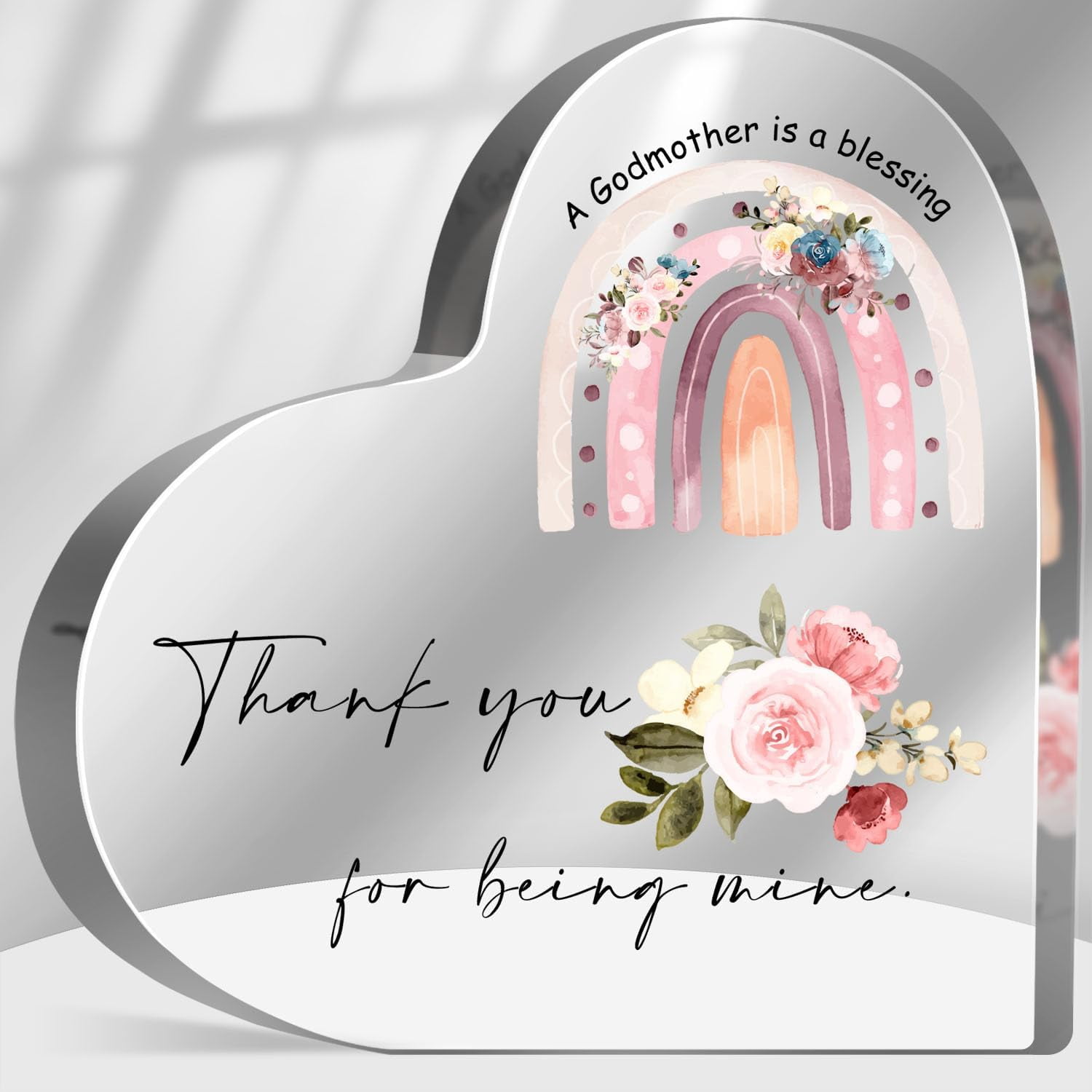 Godmother Thank You Gifts, Godmother Appreciation Plaque, Best ...