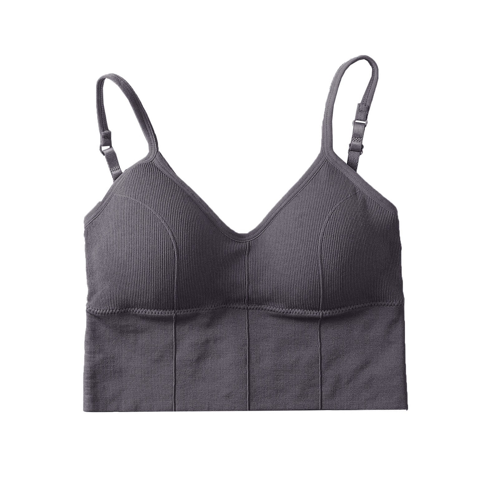 Godokuleh Padded Bralettes For Women Wireless Cami Bra Tank Top Bra