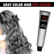 Godom Gray Hair Dye Cream, Unisex Super Gray Hair Dye, 100ml,DIY ...