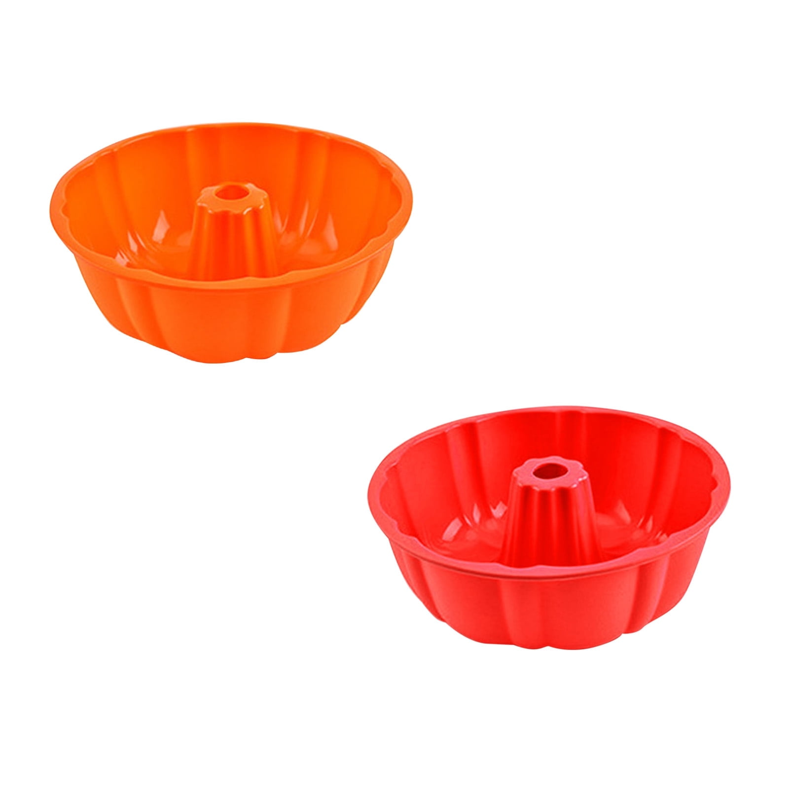 Godom 2PC Cake Molds for Baking Silicone Nonstick and Quick Release ...