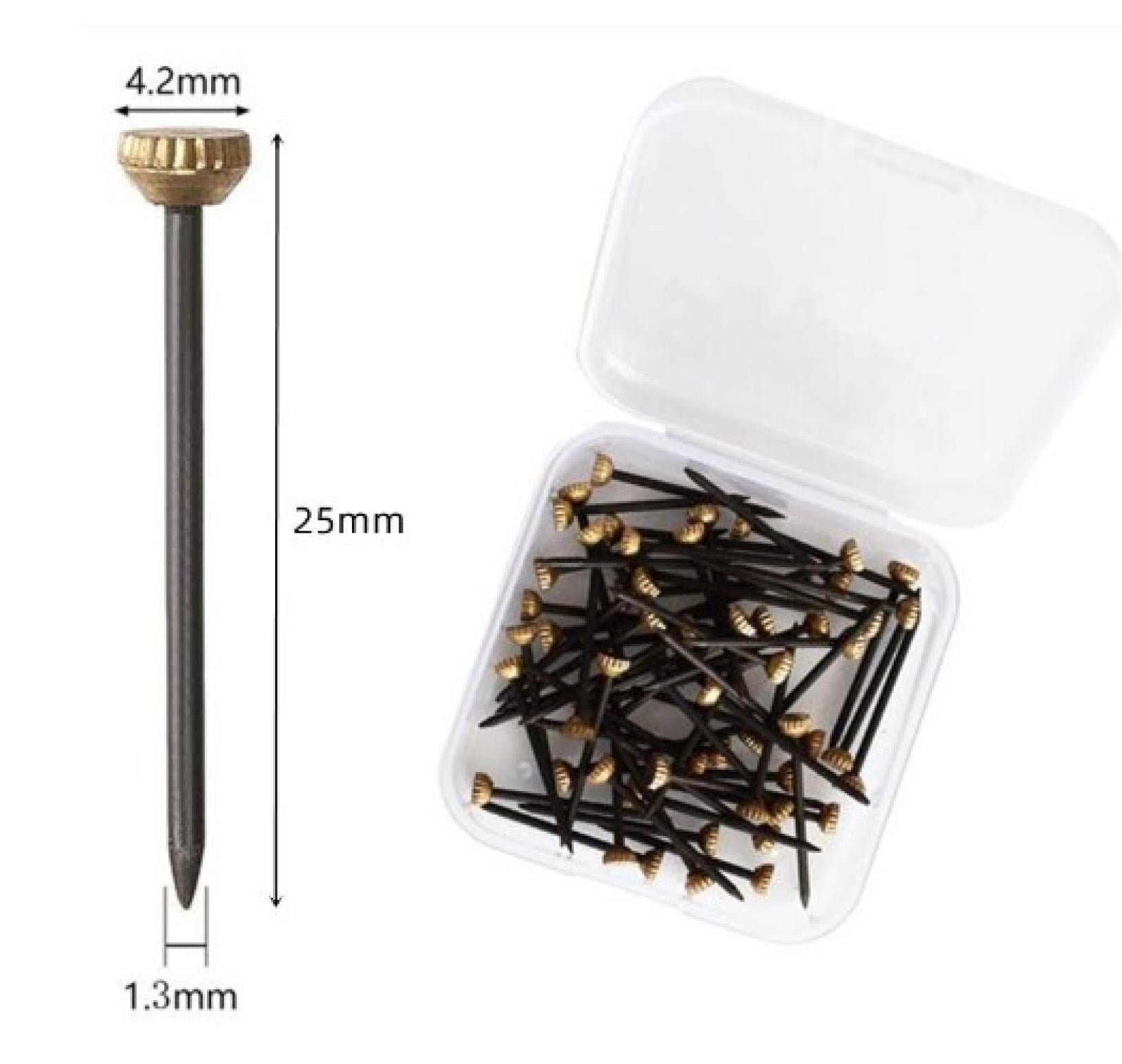 Godom 60pcs Photo Frame Hanging Nails Picture Hangers Nail Home Hanging ...