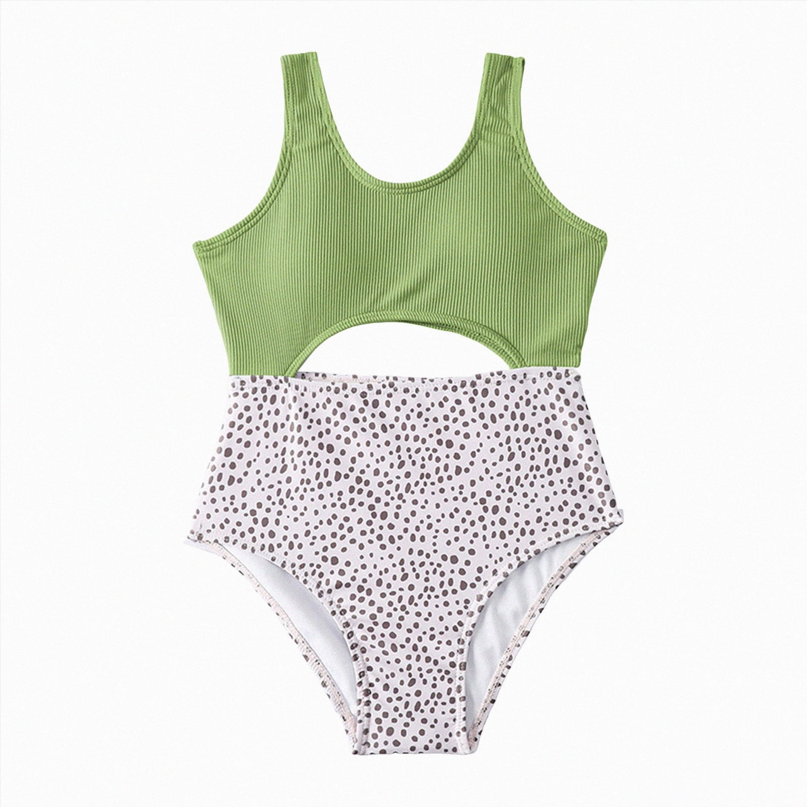 Godom Baby Girls Bathing Suit One Piece Bathing Suit Solid Color ...