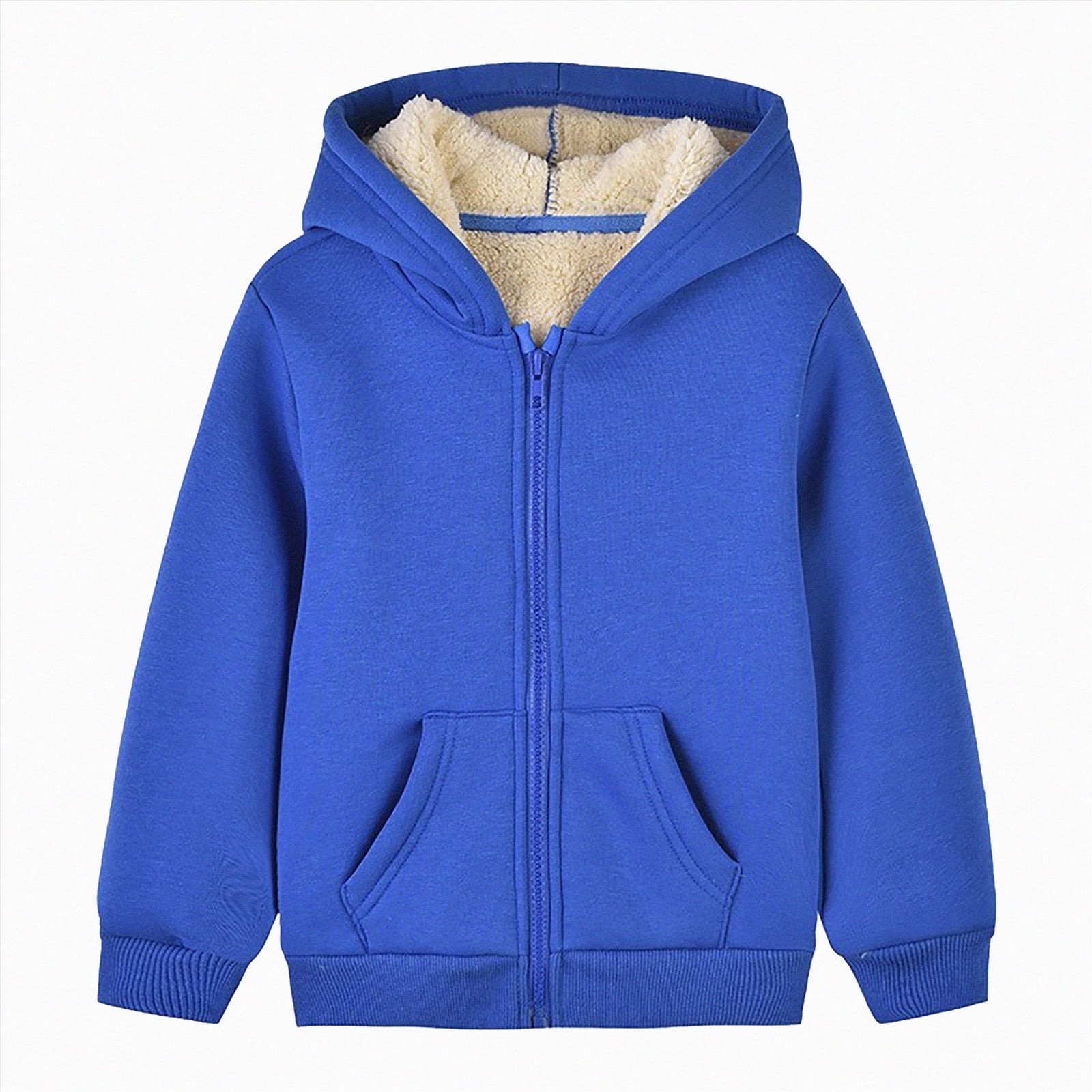 Godom Boys' Sweatshirt Soft Fleece Lined Zip Up Hoodie for Boys ...
