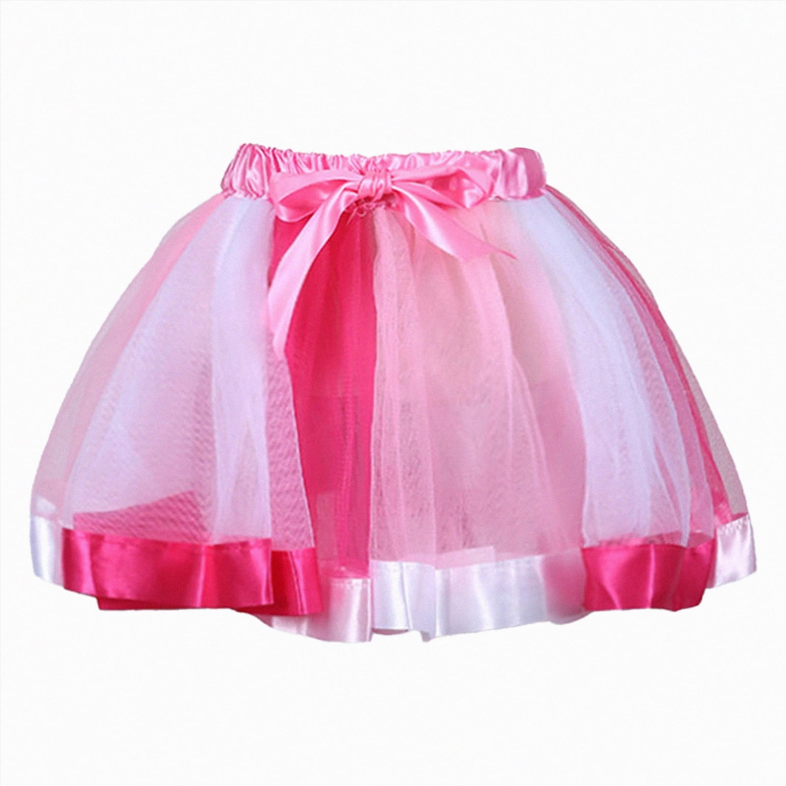Godom Girls Rainbow Ballet Tutu 1T-9T Layered Ruffle Tiered Tulle Dance ...