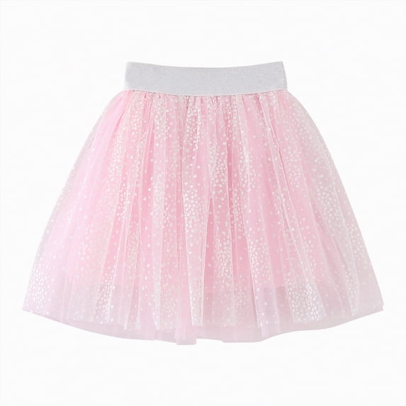 Godom Girls Short Tutu Skirt 18M-9T Ballet Mesh Tulle Polka Dot Solid ...