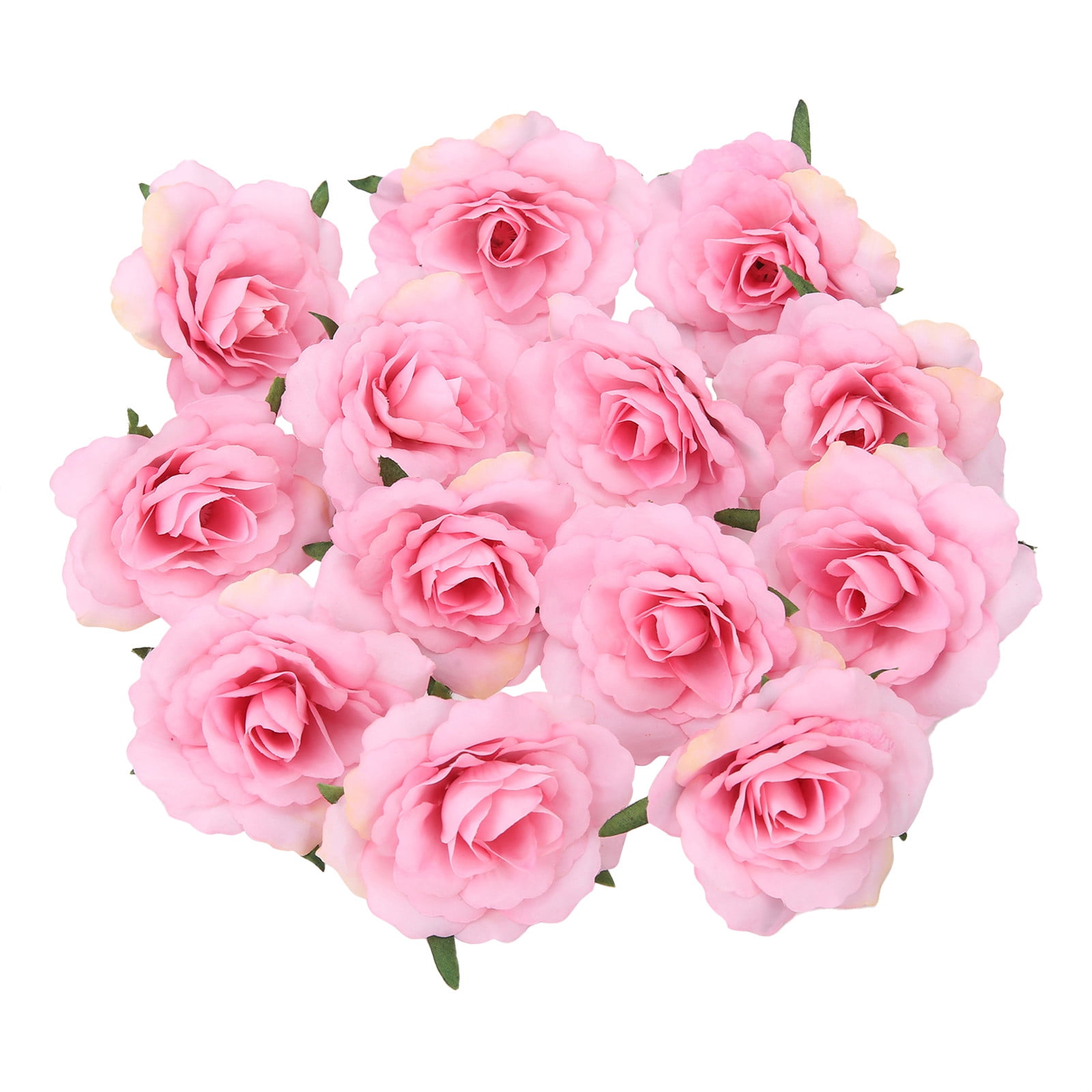 Godom Rose Flower Single Head Silk Cloth Small Flower Wedding Scenery ...