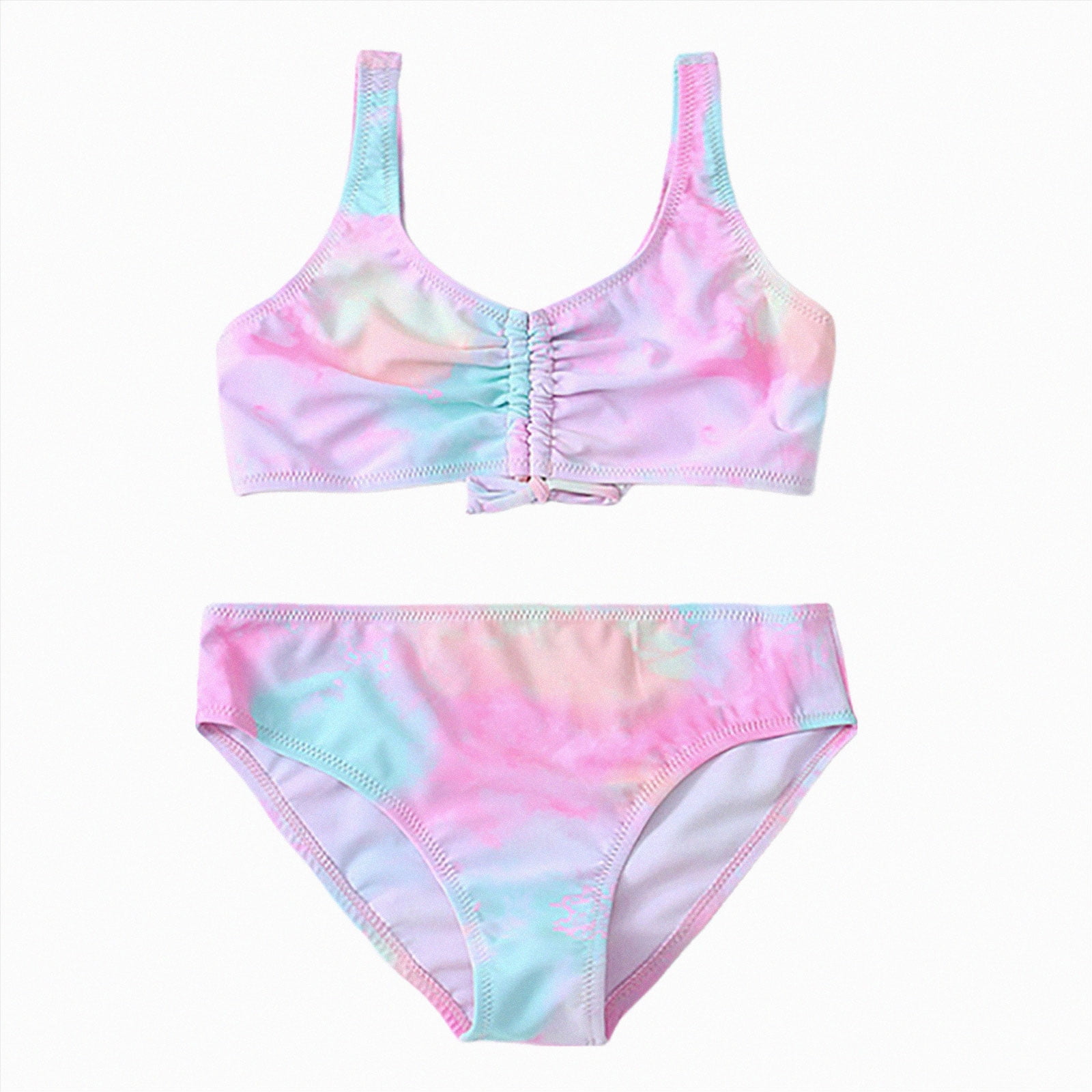 Godom Swimsuit for Girls Kids Bathing Suit Bikini Top Two Piece ...