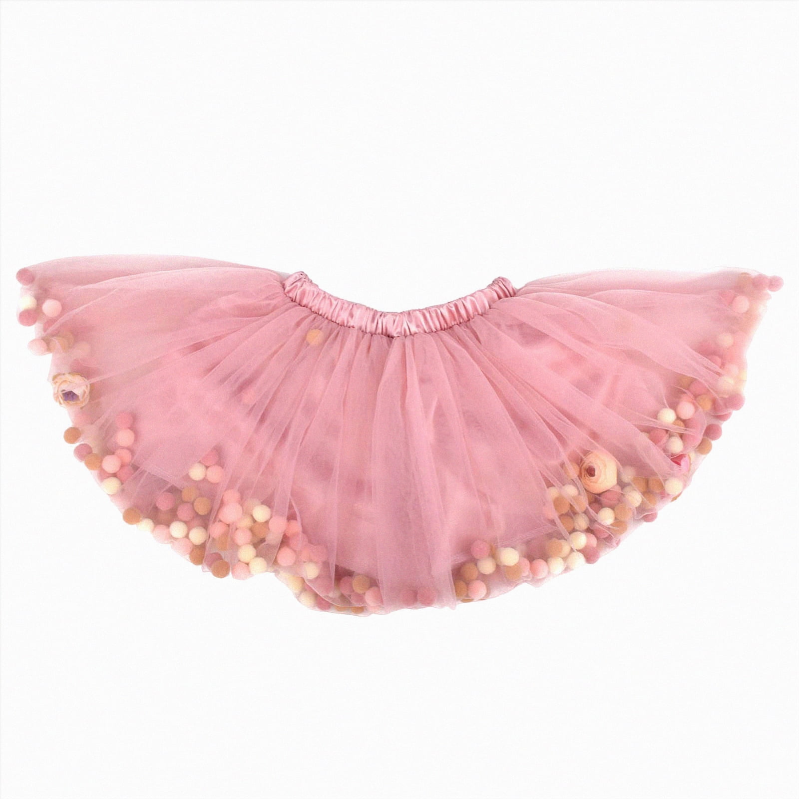 Godom Toddler Girls Puff Ball Tutu 6M-4T Layered Princess Birthday ...
