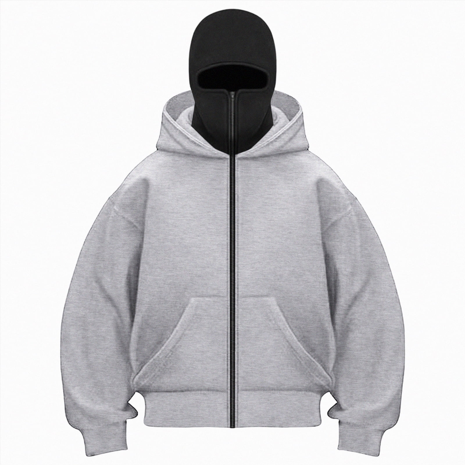 Godom Women Hoodie Winter Double Layer Hooded Sweatshirt with Zipper ...