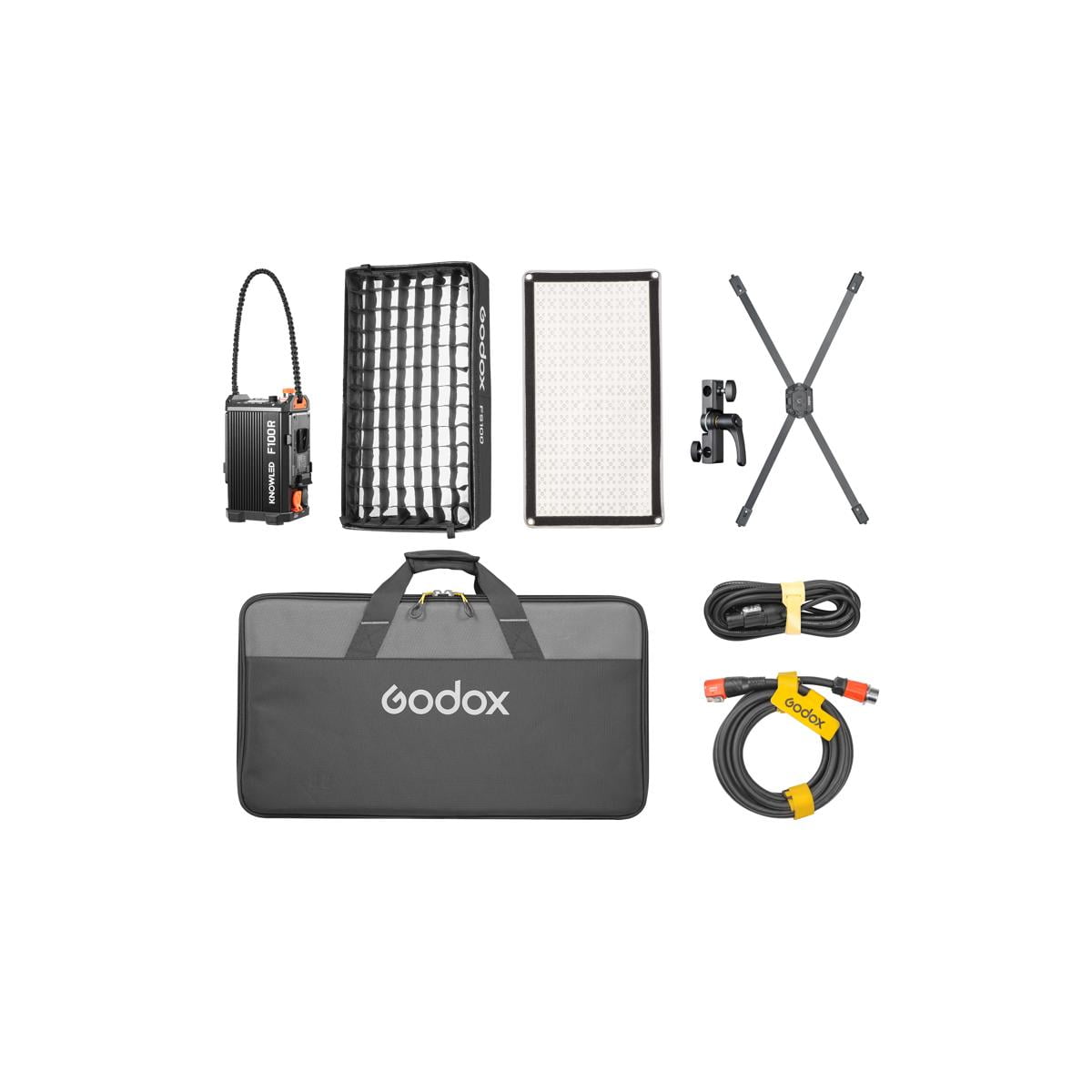 Godox KNOWLED F100R RGB Flexible LED Light Mat (1 x 2') - Walmart.com