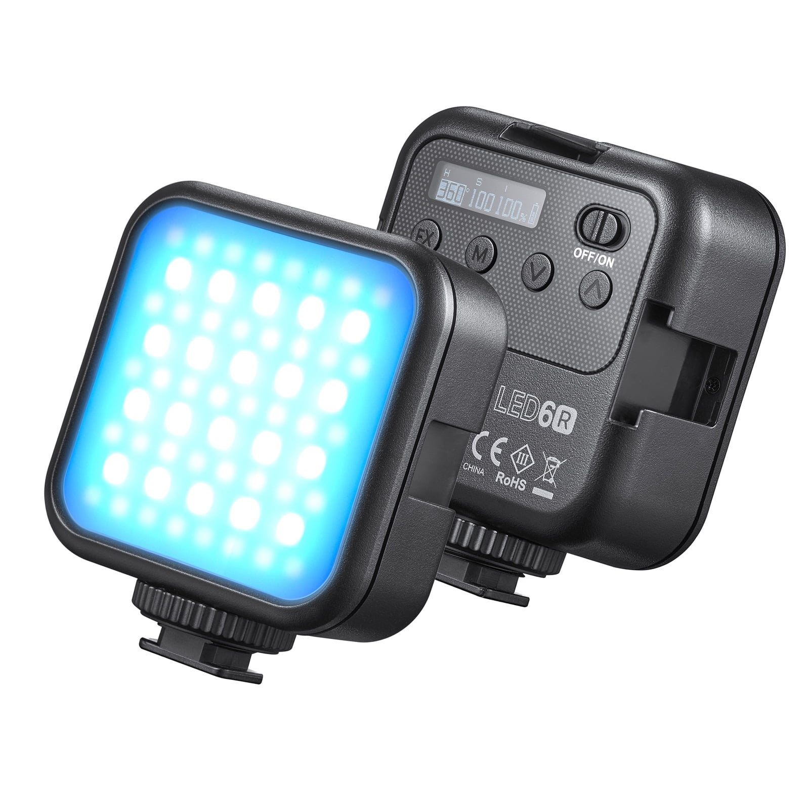 Godox LITEMONS LED6R RGB LED Video Light Rechargeable Mini Fill-in ...