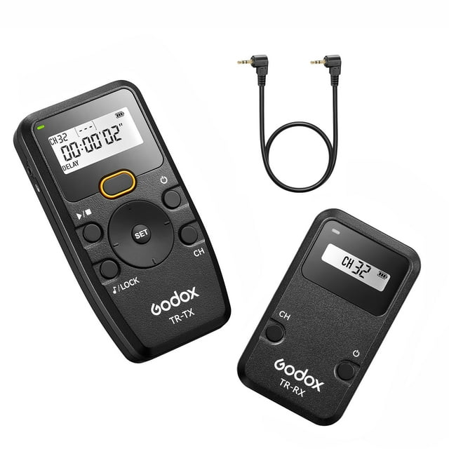 Godox Remote control kit,Shutter Receiver) 6 Series Remote Camera 6 32 Channels 100M Distance ...