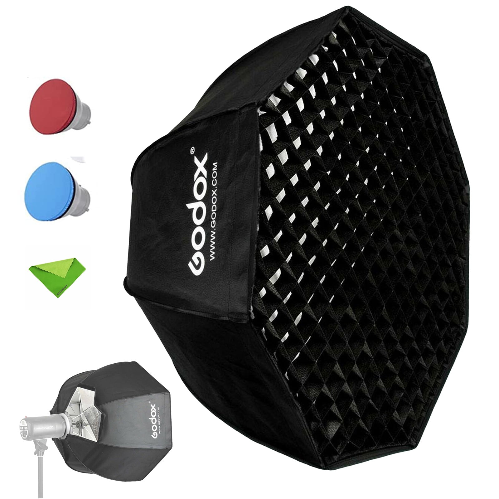 Godox SB-UE 37"/95cm Umbrella Octagon Softbox Light Diffuser Reflector ...