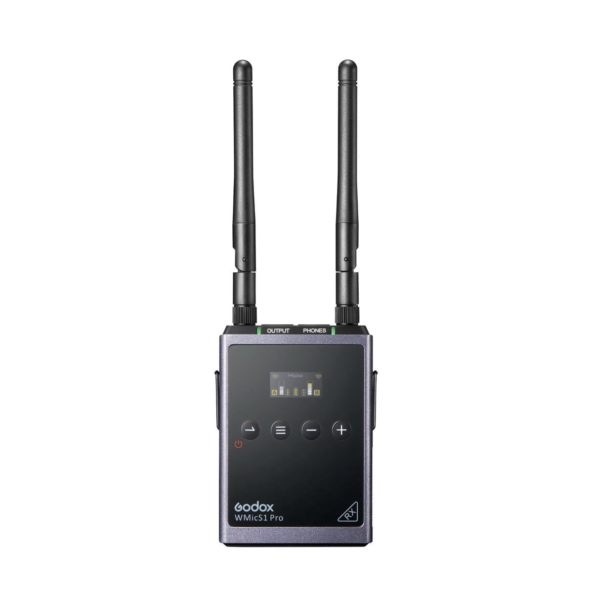 Godox UHF Wireless WMICS Pro RX UHF Mic Receiver (514 to 596 MHz ...