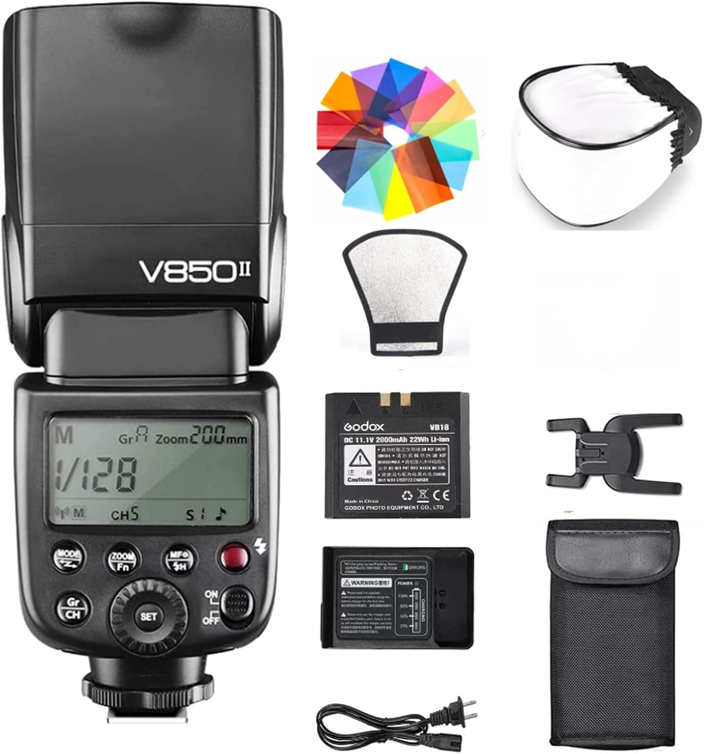 Godox V850II V850 Flash for Canon Nikon Pentax Fuji Olympus Panasonic ...