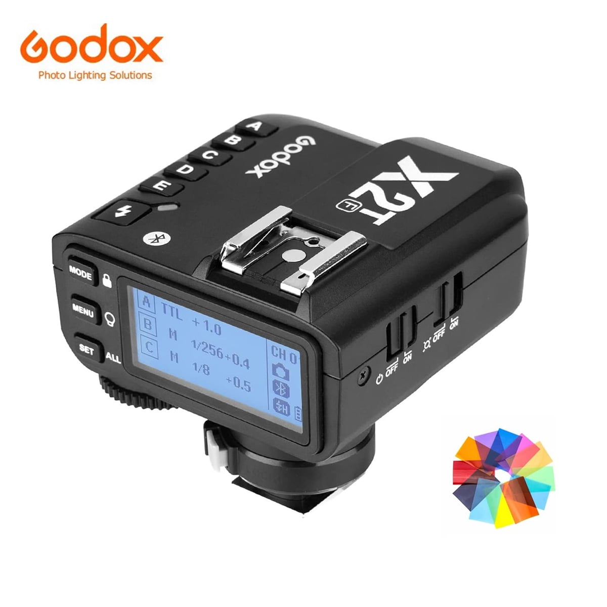 Godox X2T-F TTL Wireless Flash Trigger for Fuji DSLR Camera Photography ...