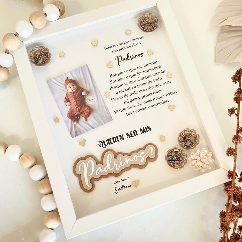 Godparent Proposal Box - Religious Keepsake for Baptism, First ...