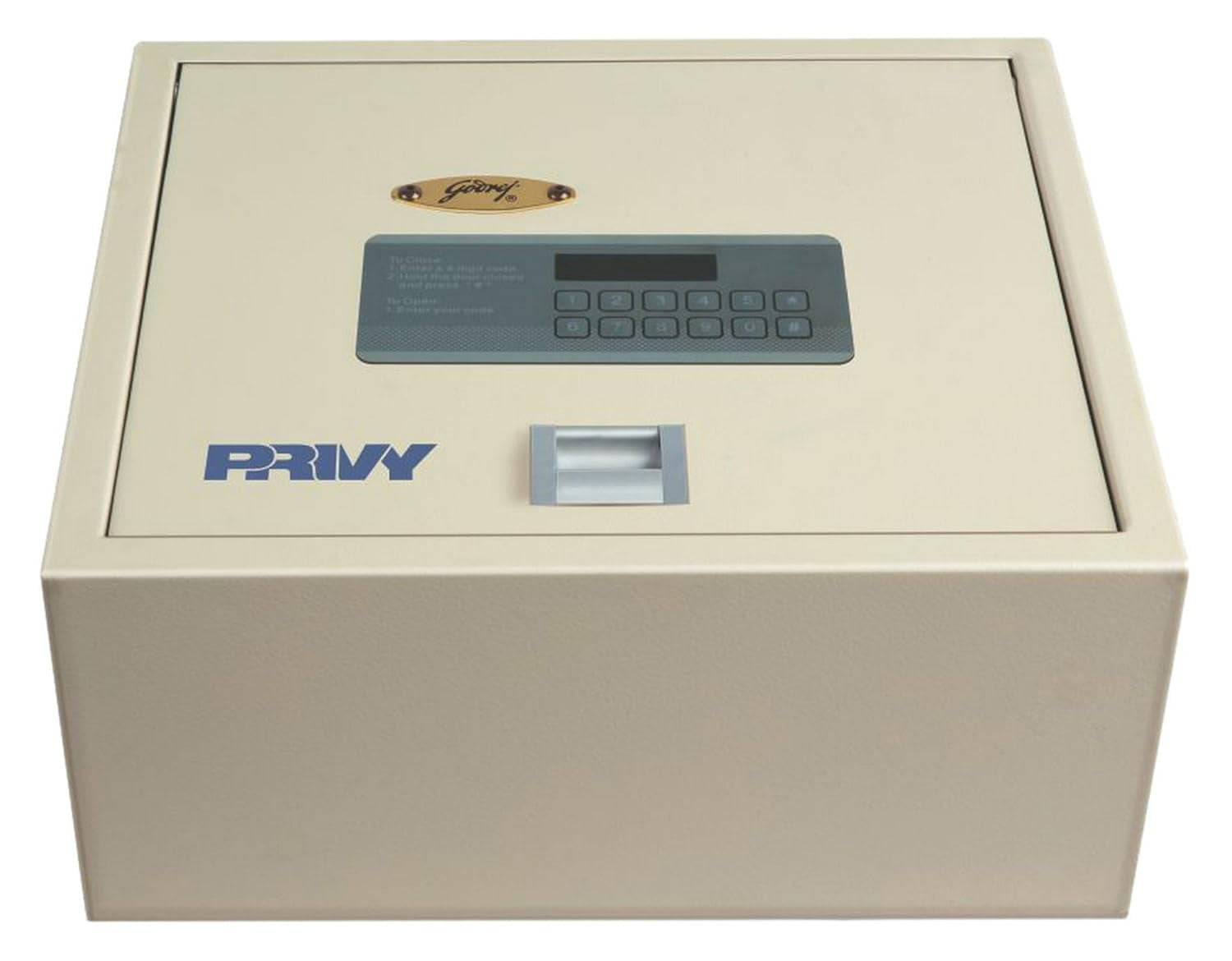 Godrej Security Solutions Privy Top Open Digital Electronic Safe Locker ...