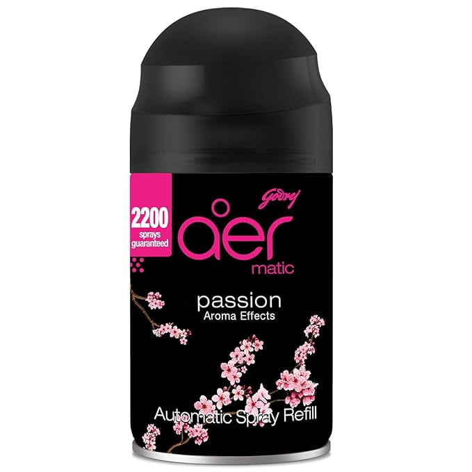 Godrej aer Matic Refill - Automatic Room Fresheners | Passion | 2200 ...