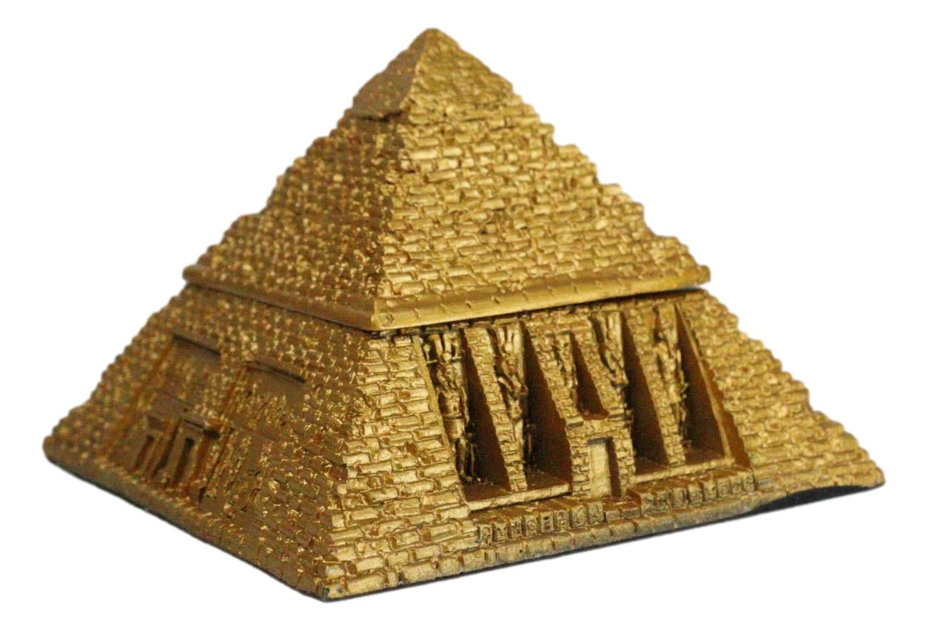Gods Of Egypt Pharaoh The Great Pyramid Of Khufu Small Hinged Trinket ...