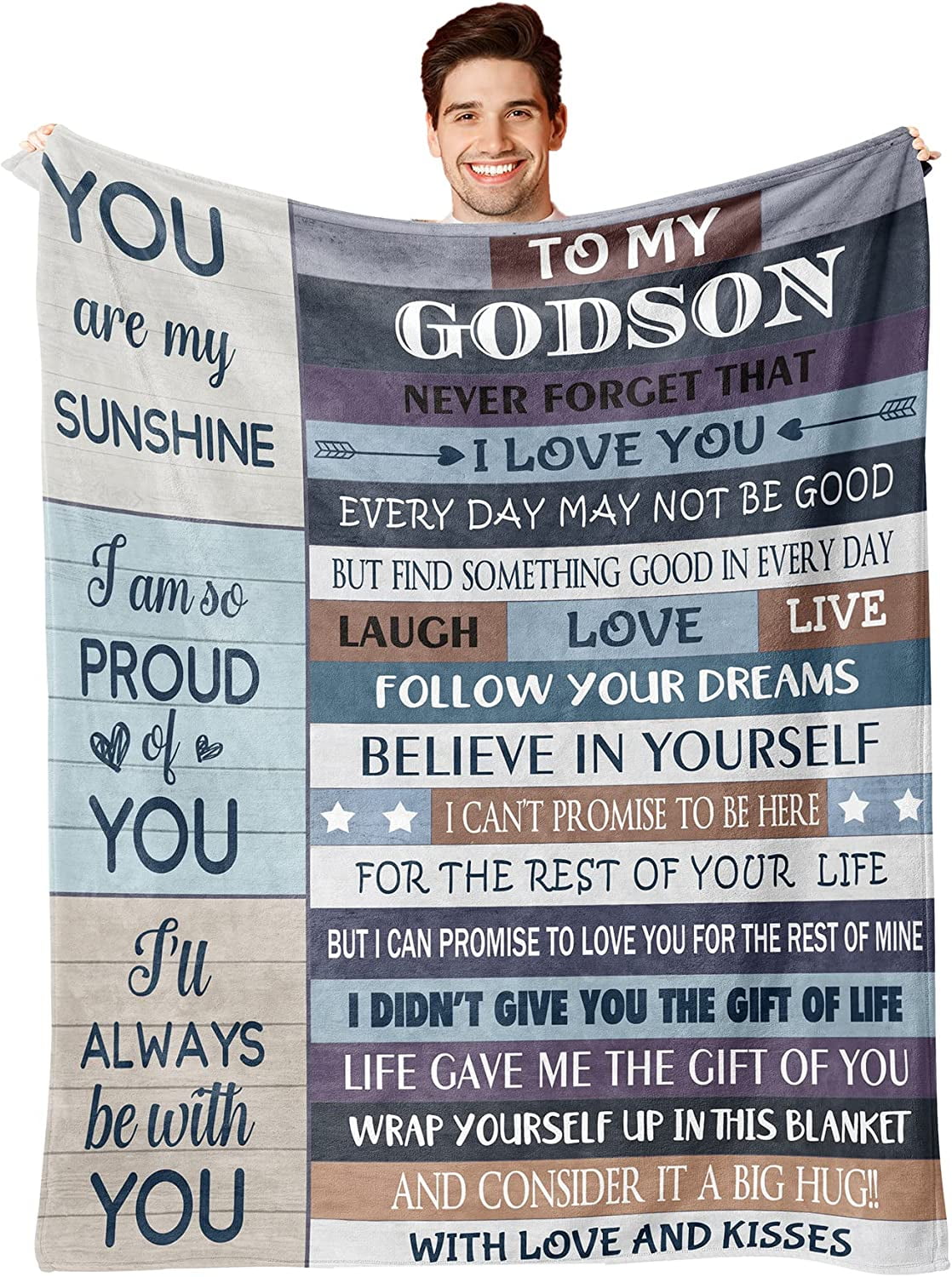 Godson Gifts from Godmother, Godson Baptism Gifts for Boys, Godson ...