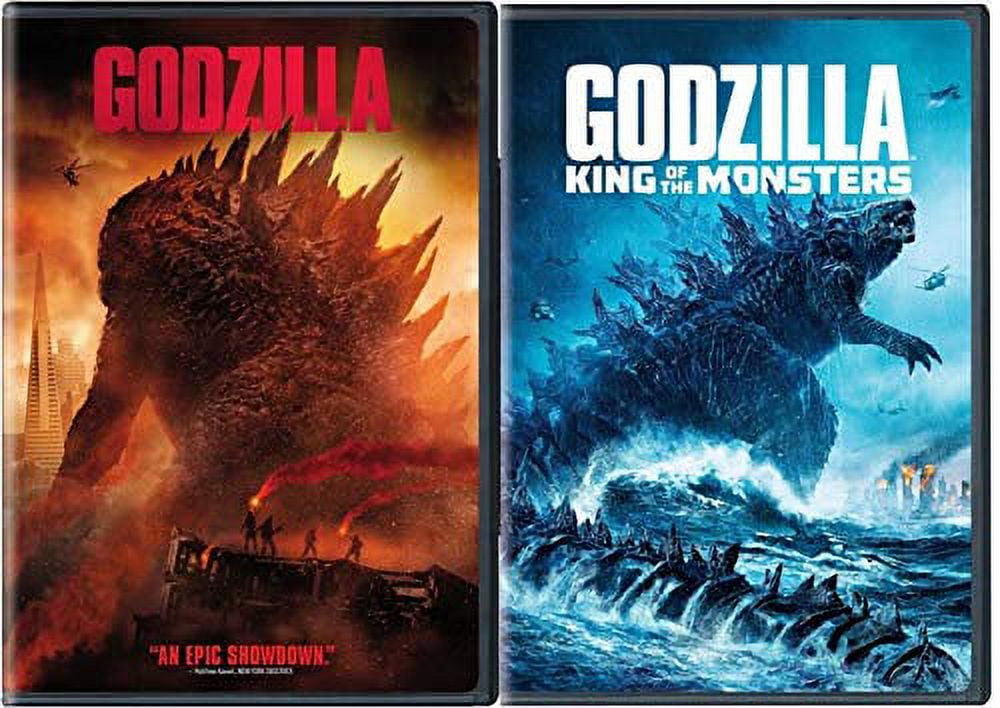 Godzilla 1 One & Godzilla 2 Two King of The Monsters Double Feature 2 ...