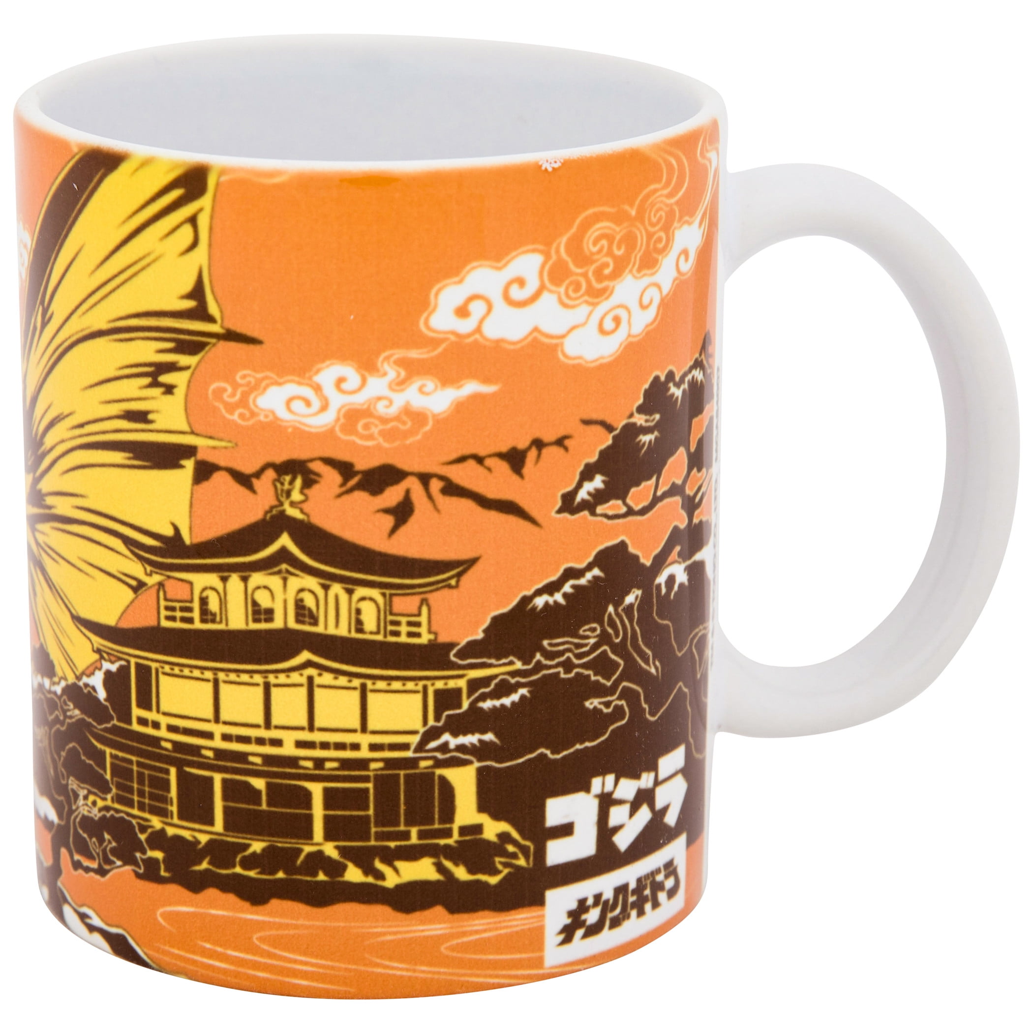Godzilla 11 oz Ghidorah Ceramic Mug, Multi Color - Walmart.com