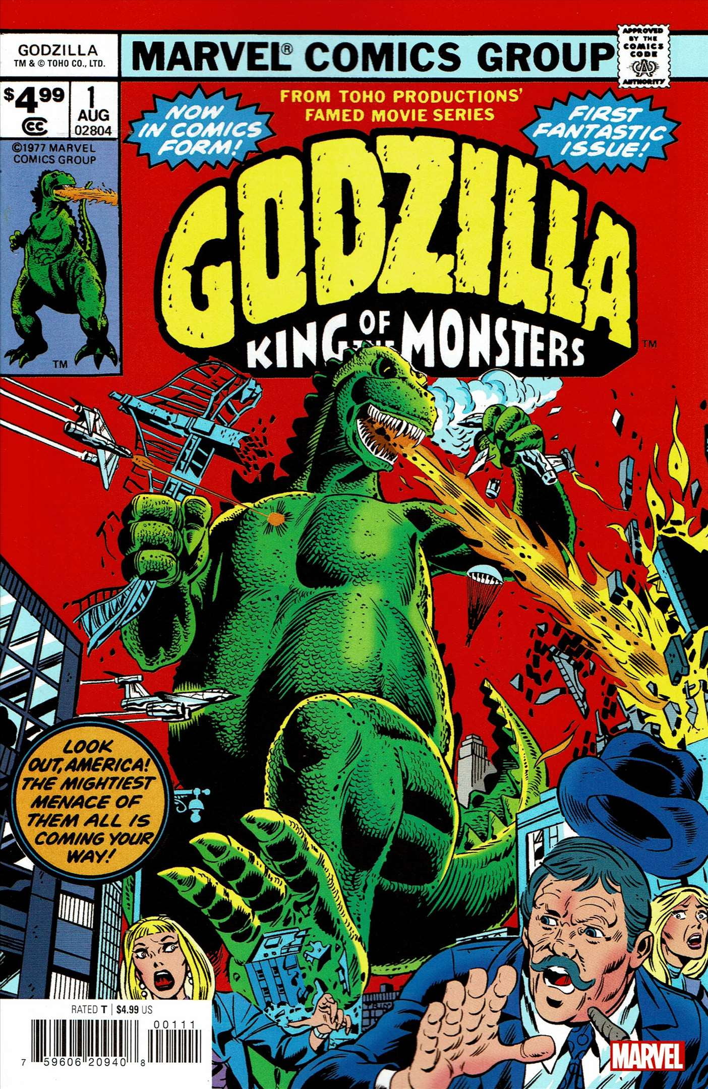 Godzilla Marvel Comic