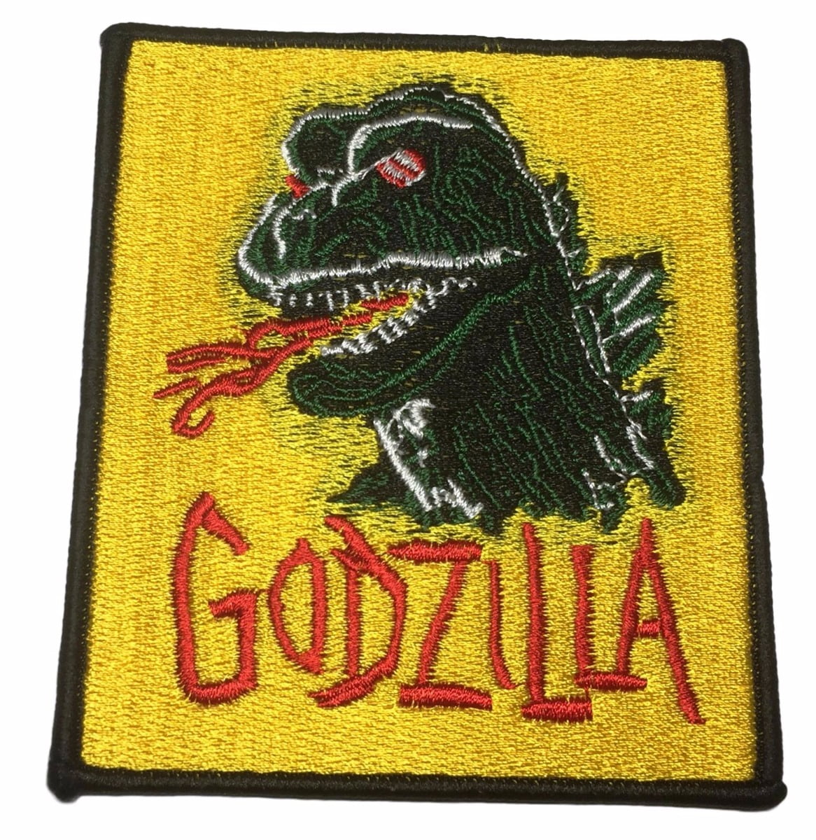 Godzilla 4 Inches Tall Embroidered Iron On Patch - Walmart.com