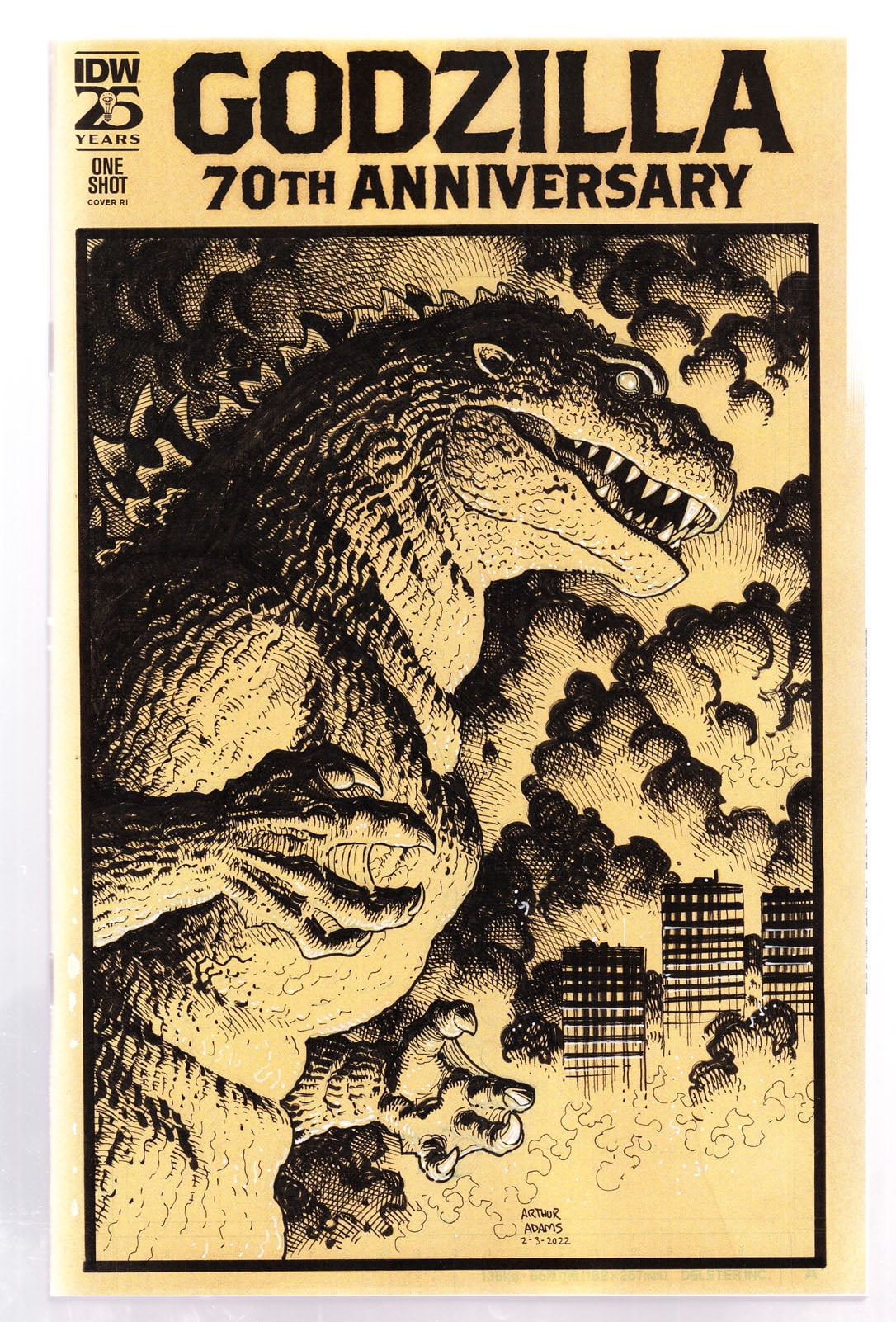 Godzilla: 70th Anniversary #1E VF ; IDW Comic Book - Walmart.com