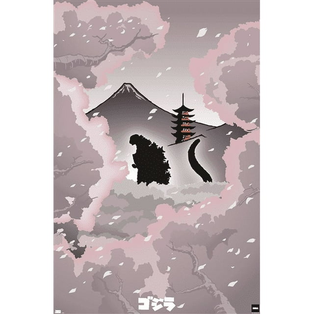 Godzilla - Backdrop Wall Poster, 22.375" x 34" - Walmart.com