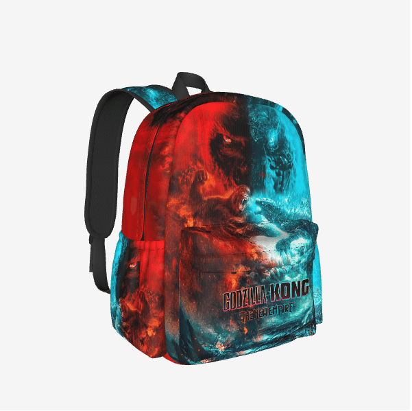 Godzilla Backpack Character Creative Print Bookpack Unisex Fashion Bag ...