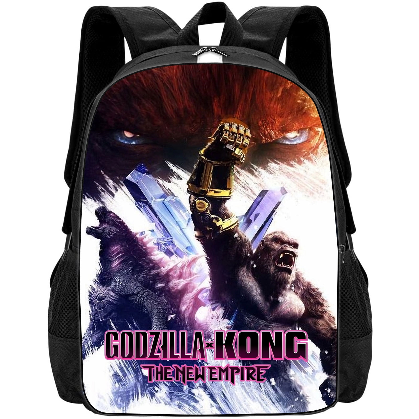 Godzilla Backpack Character Creative Print Knapsack Unisex Fashion ...