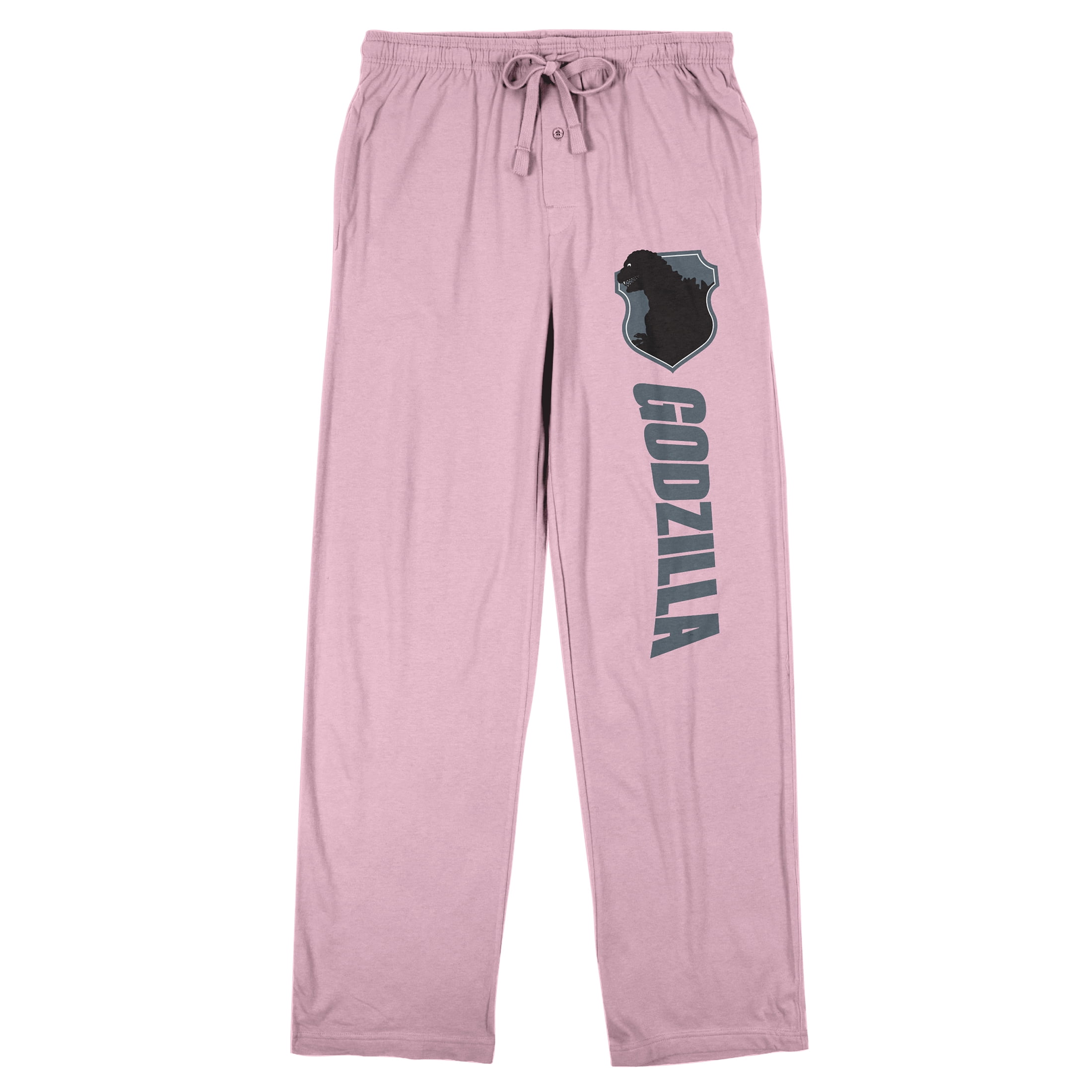 Godzilla Badge Women's Pink Sleep Pajama Pants - Large - Walmart.com